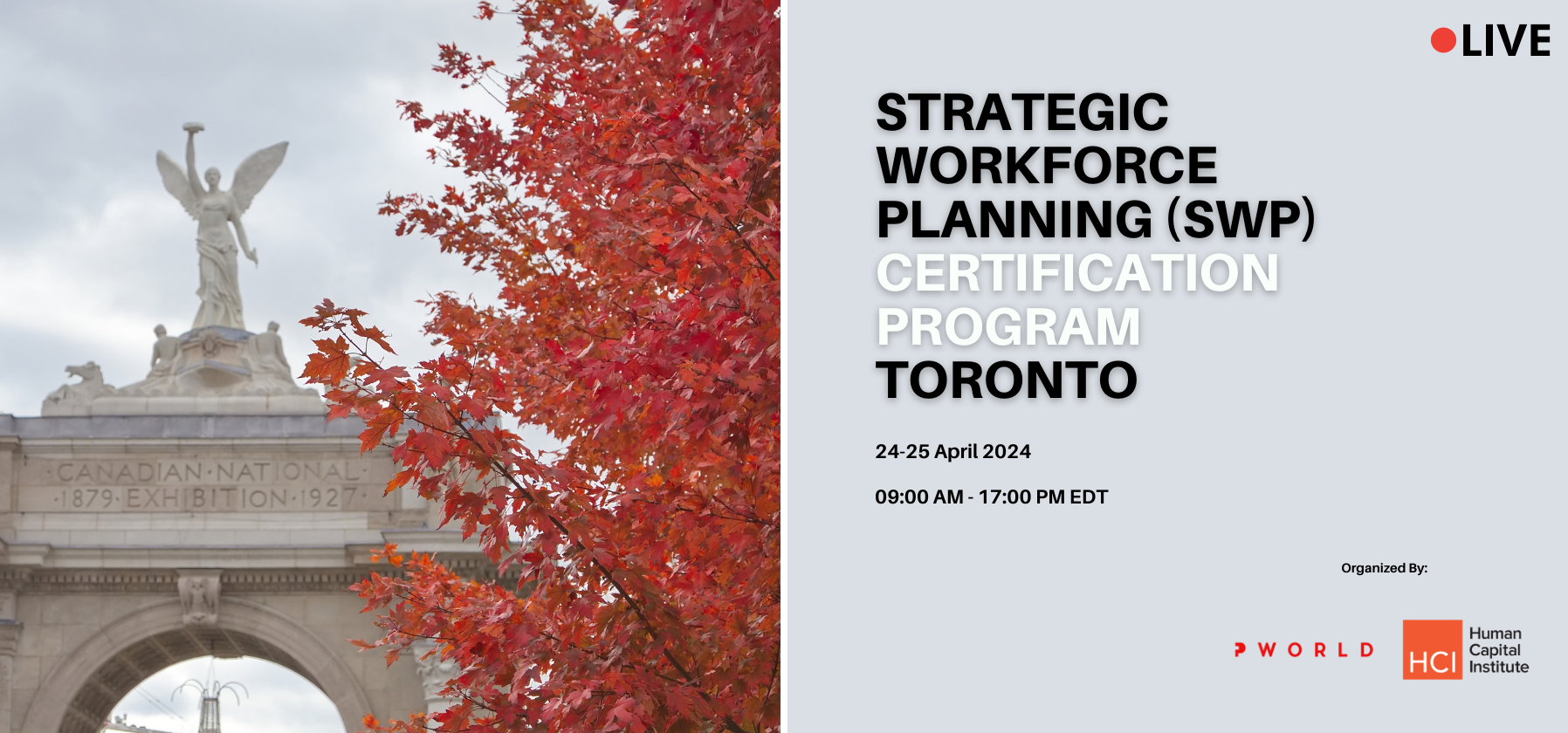 Join Us At The Strategic Workforce Planning Certification Program in ...