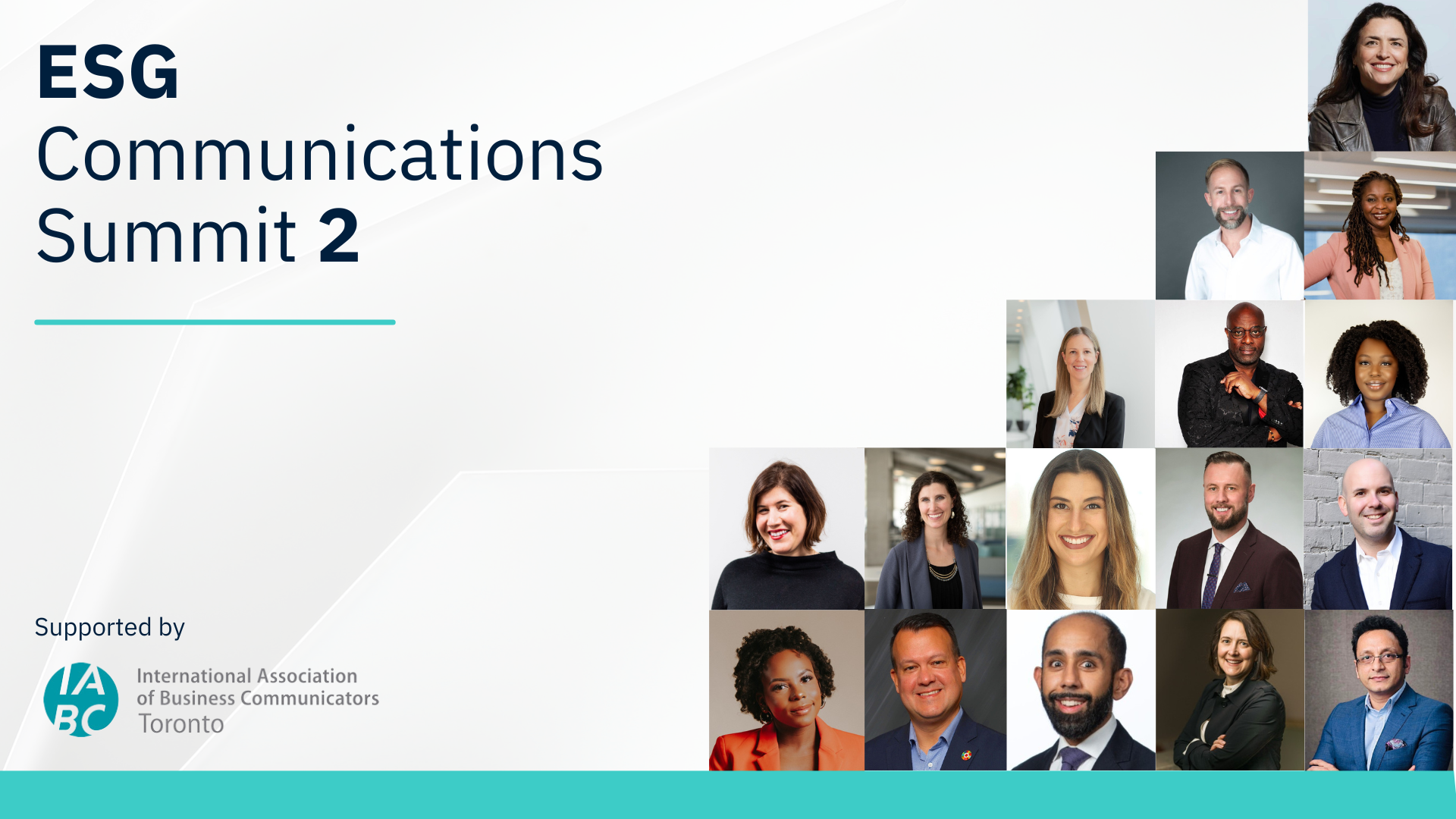 ESG Communications Summit 2 in Toronto | PWorld